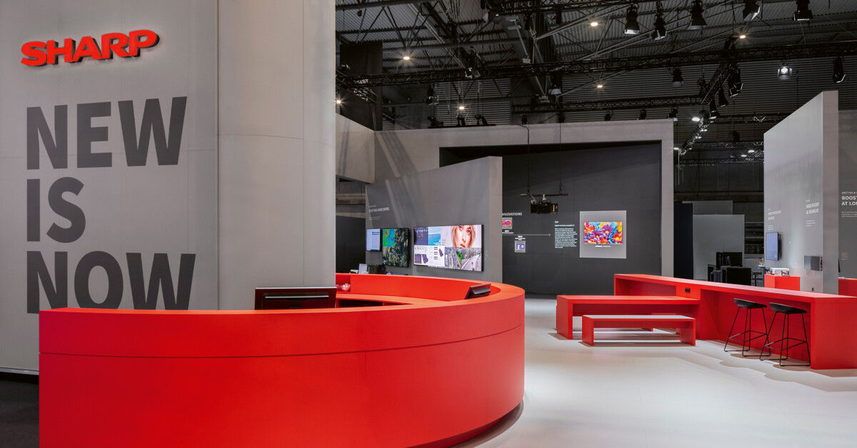 New look, new era: Sharp at ISE 2025 - D'art Design Gruppe
