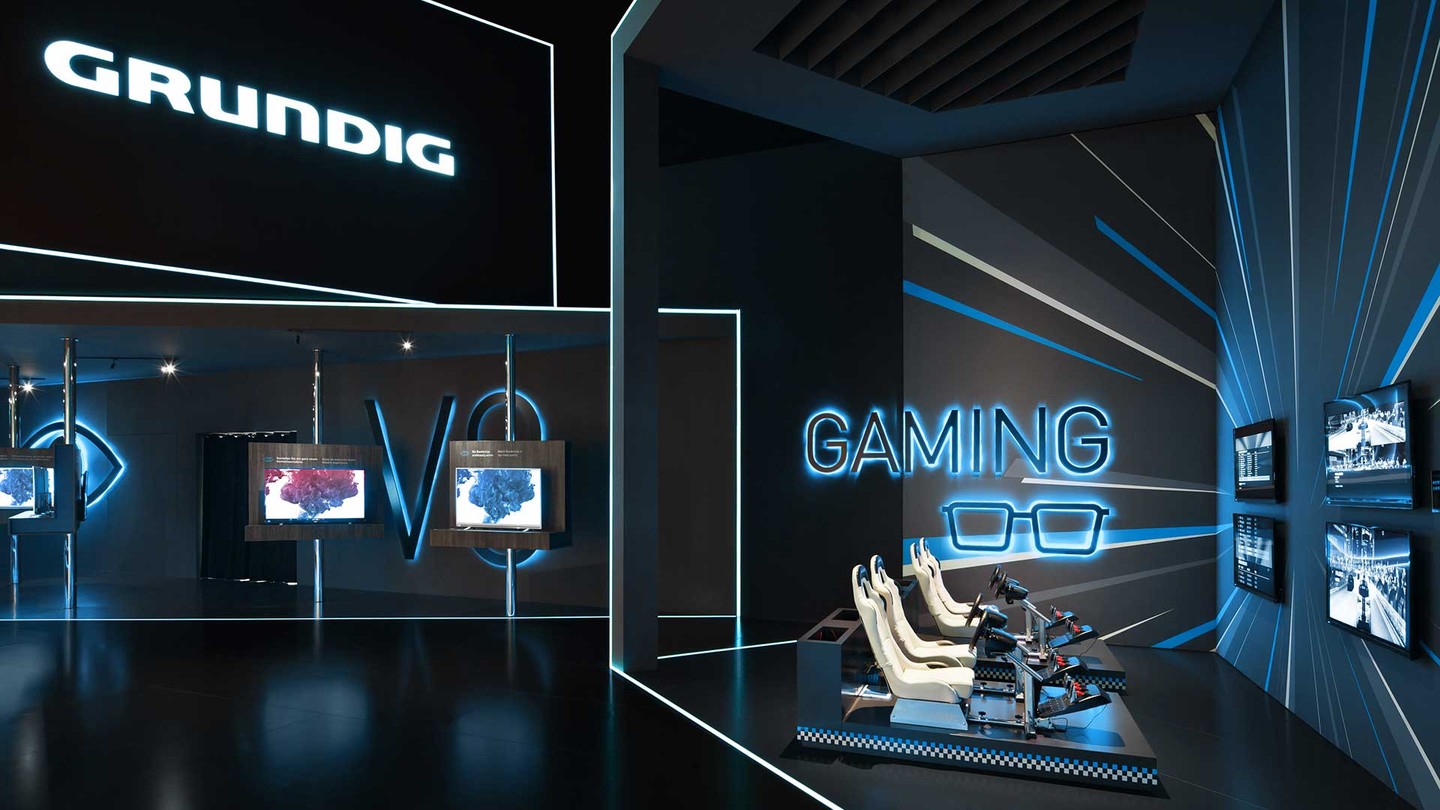 Scenographic Night Concept - Fair - Projects - D'art Design Gruppe